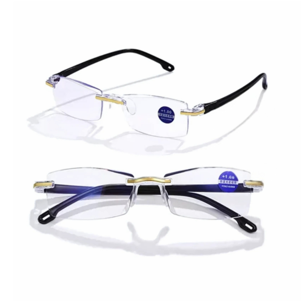 Óculos De Grau Positivo Para Perto Tr90 Unissex Para Vista Cansada Trabalho e Descanso Ocular ...