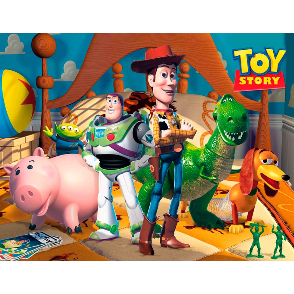 PAINEL RETANGULAR TOY STORY 1 COM CORTE A LASER | Shopee Brasil