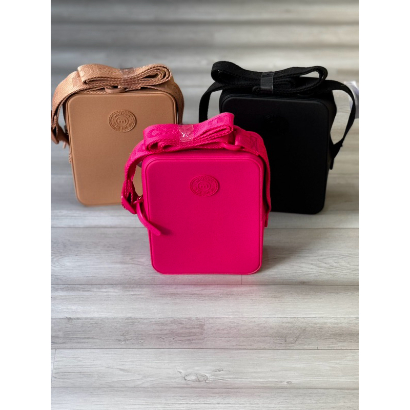 Bolsa Moleca Mini Bag Alça transversal Gorgurão Bolsa Rosa | Shopee Brasil