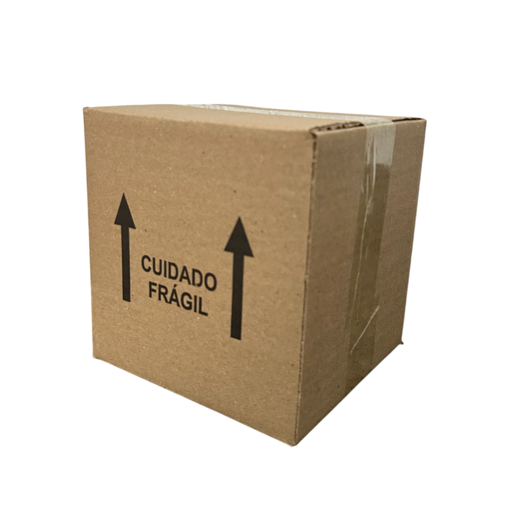 Kit 60 Caixas De Papelão 15x15x15 Reforçada Cuidado Frágil Ecommerce ...