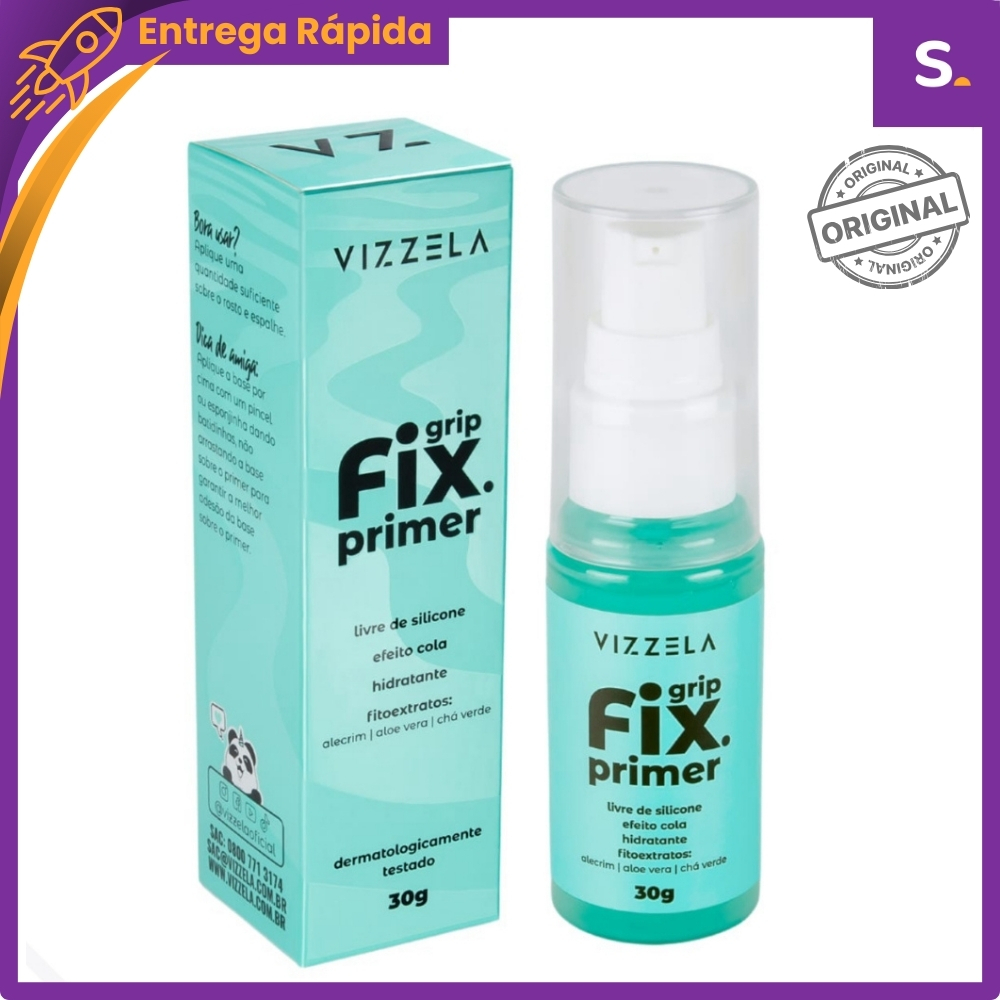 Grip Fix Primer 30g - Primer Facial Hidratante Fixador de Maquiagem ...