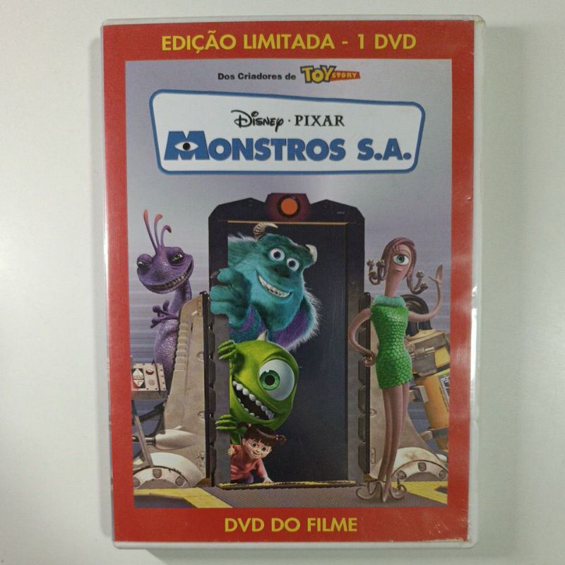 Dvd Monstros S.A. | Shopee Brasil