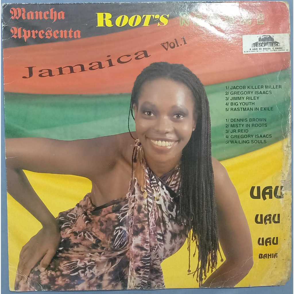 Disco de Vinil Mancha apresenta Roots Reggae Jamaica Vol. 1 | Shopee Brasil