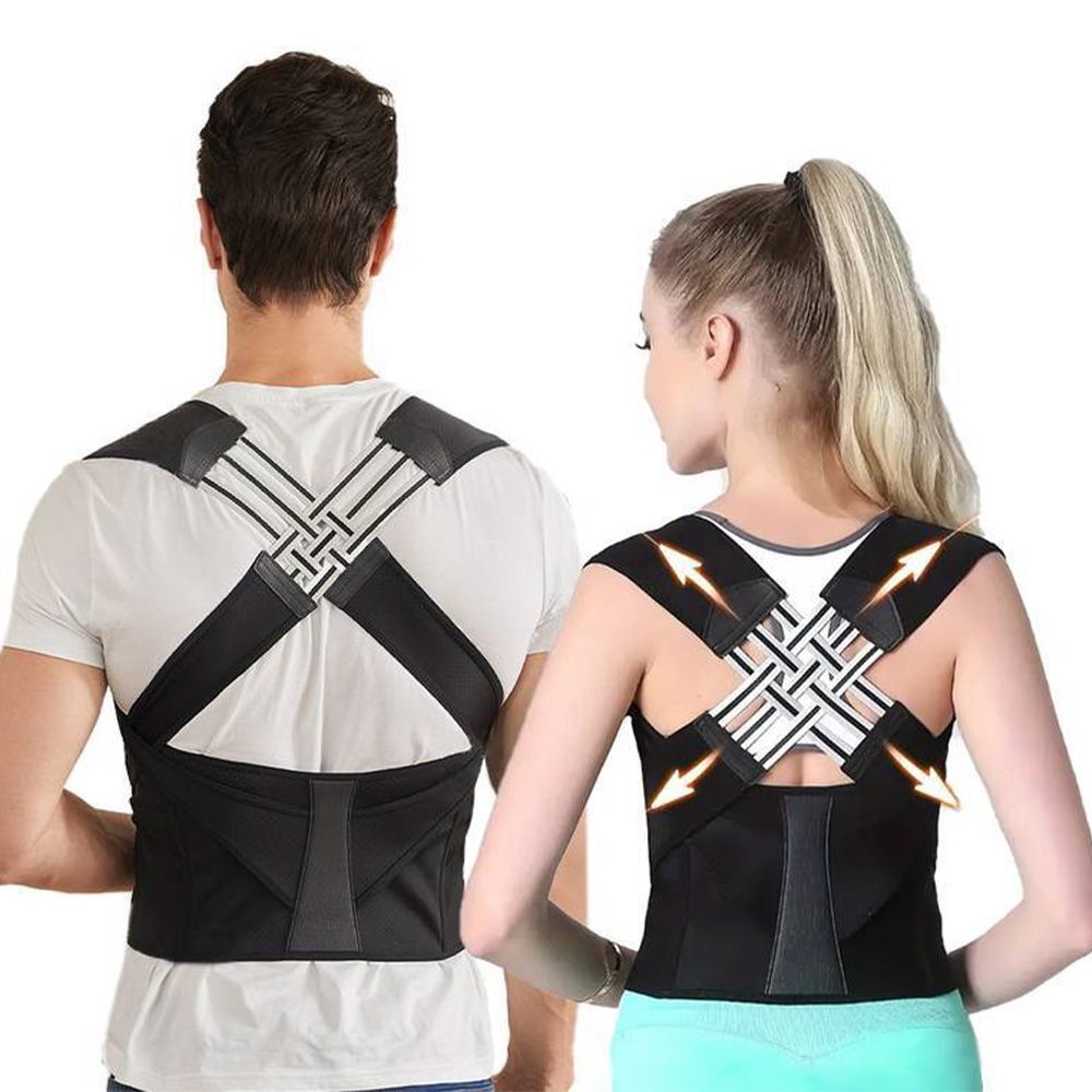 Cinta Ortopédica Postura e Suporte Lombar Unissex Alívio da Dor nas ...