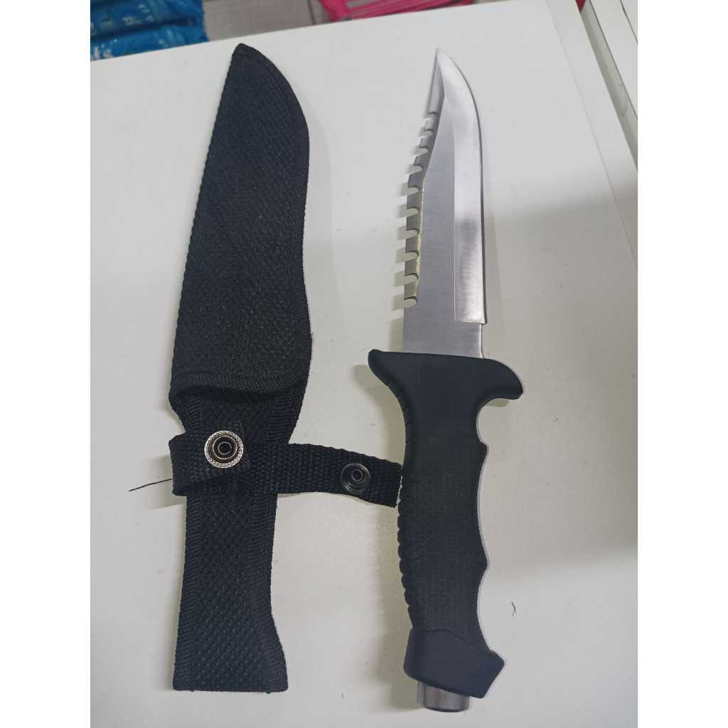 Faca Militar Tática Muito Afiada Esportiva Rambo Com Bainha e bulsula ...