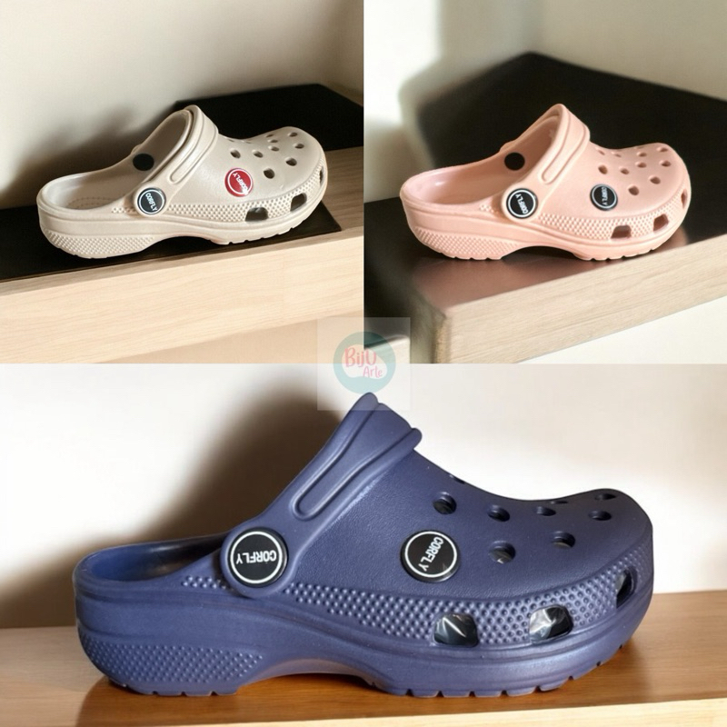 Sandália Babuche CORFLY 100% EVA INFANTIL | Shopee Brasil