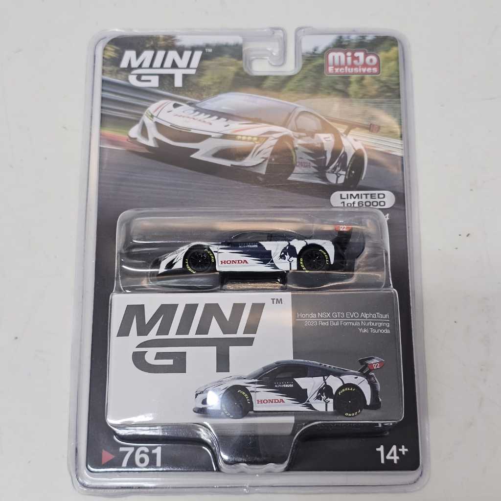 Mini GT 761 Honda NSX GT3 EVO AlphaTauri 2023 Red Bull Formula ...