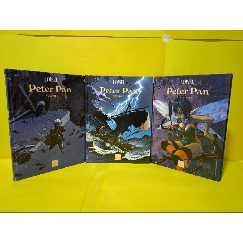 PETER PAN - TRILOGIA COMPLETA EM 3 VOLUMES - POR REGIS LOISEL | Shopee ...