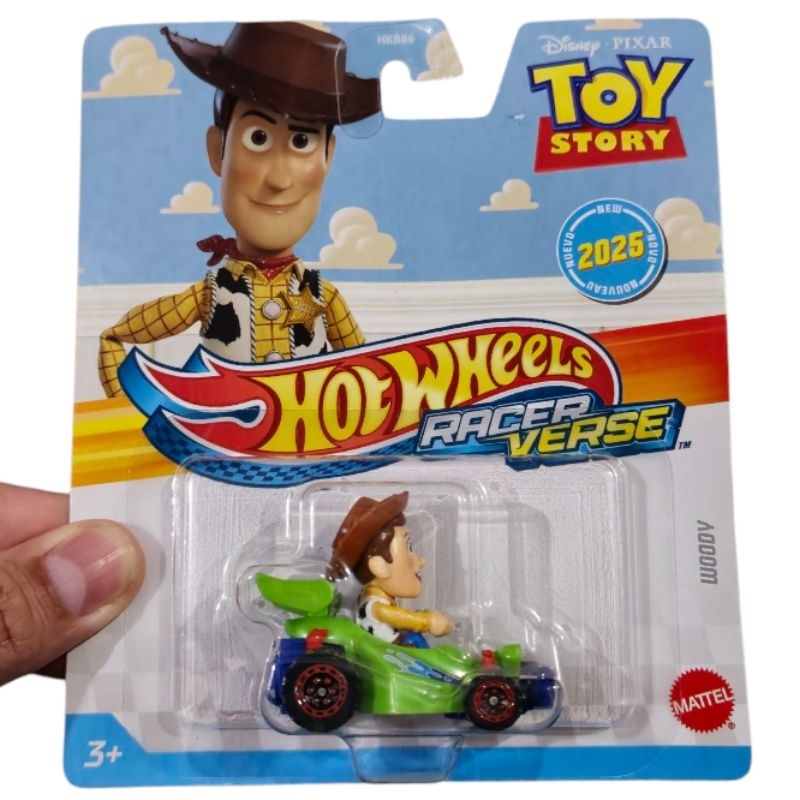 Woody Toy Story Hot Wheels Racer Verse 2025 JBK19 | Shopee Brasil