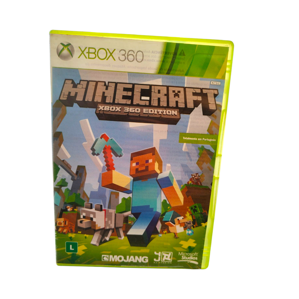 Minecraft Xbox 360 Original Mídia Física | Shopee Brasil