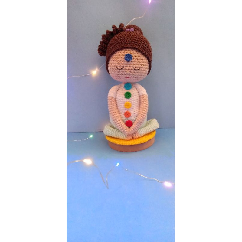 Boneca que Medita Reiki 7 Chakras | Shopee Brasil