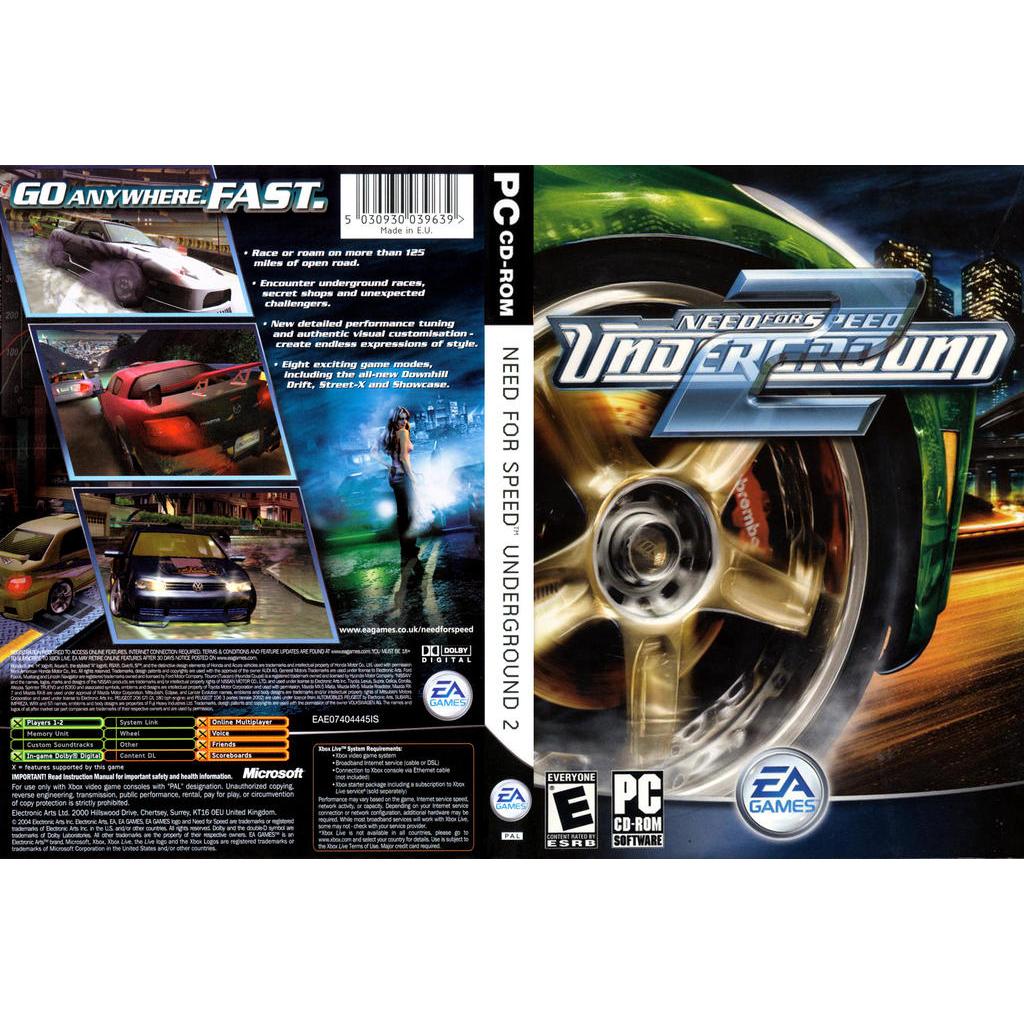 Need For Speed Underground 2 para Pc cd Liber | Shopee Brasil