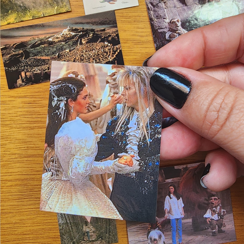 Adesivos do filme Labirinto A Magia Do Tempo David Bowie para scrapbook ...