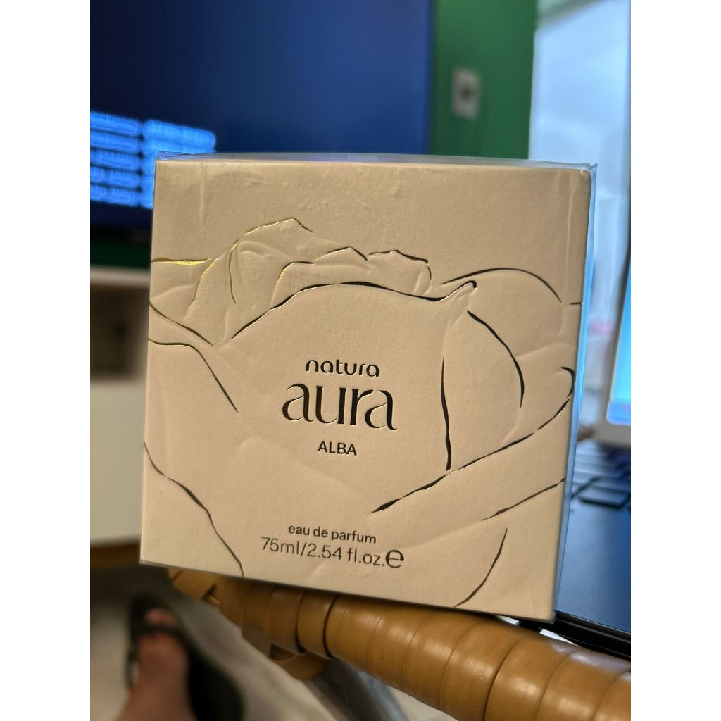 Natura Aura Alba eau de parfum 75ml (ORIGINAL E LACRADO) | Shopee Brasil