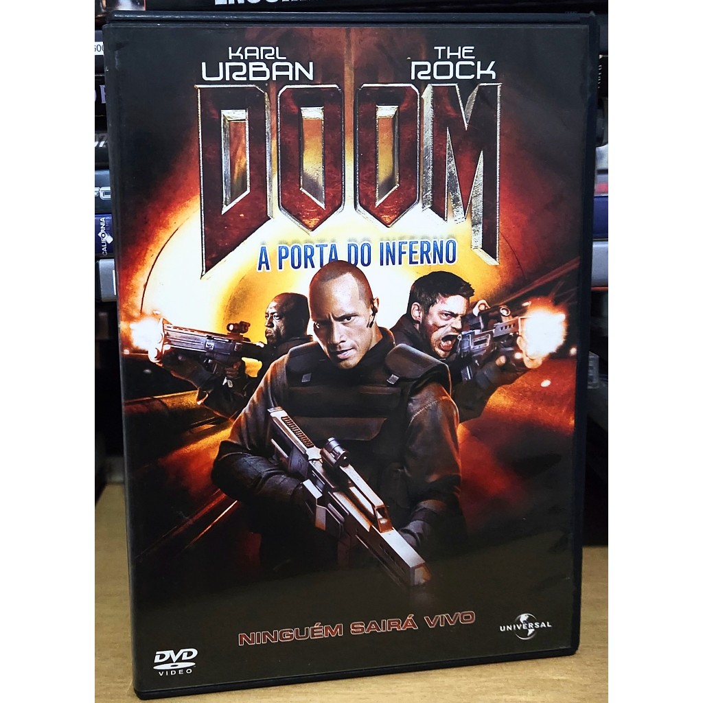 DVD Doom A Porta Do Inferno - Dwayne Johnson (Original Seminovo) | Shopee Brasil
