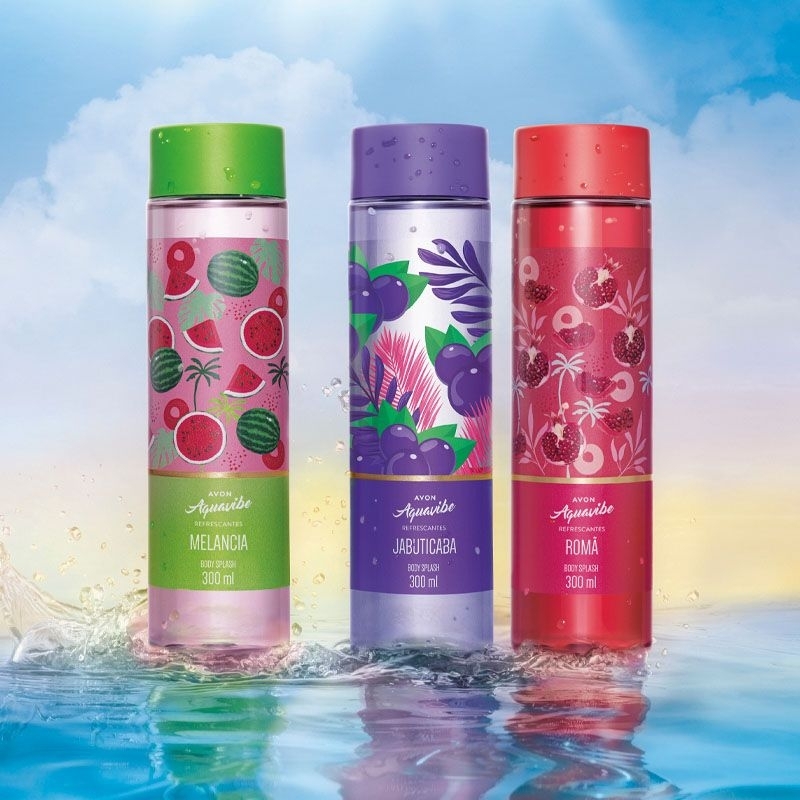 Body Splash Avon Aqua Vibe 300ml – Fragrâncias Marcantes | Jabuticaba ...