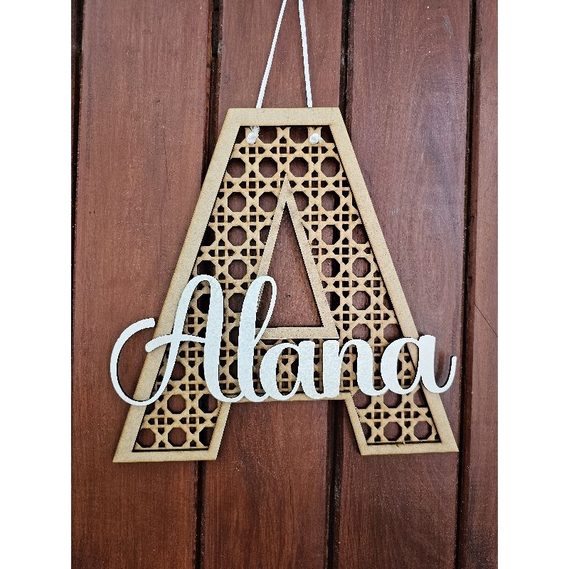Letra palha indiana mdf | Shopee Brasil