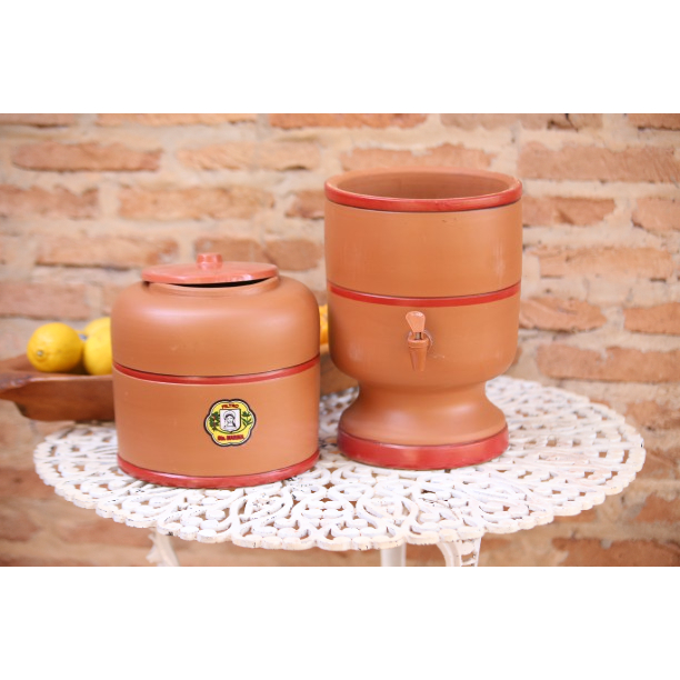 FILTRO DE CERAMICA COM 6 LITROS TOTAL TRADICIONAL COMPLETO COM VELA ...