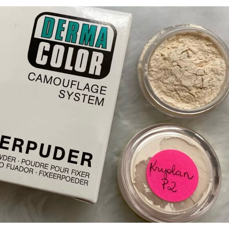 Po Kryolan P2 - Fixing Powder Original 08g | Shopee Brasil