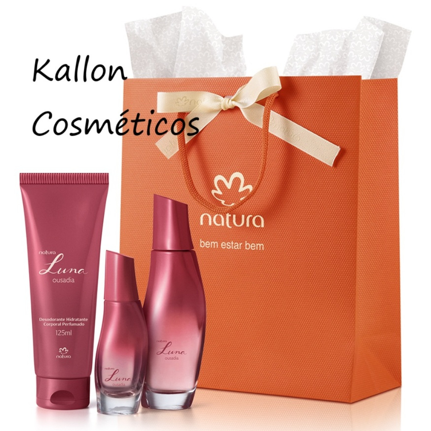 Kit Luna Ousadia Perfume 75 ml, Perfume Miniatura 25 ml, Hidratante ...
