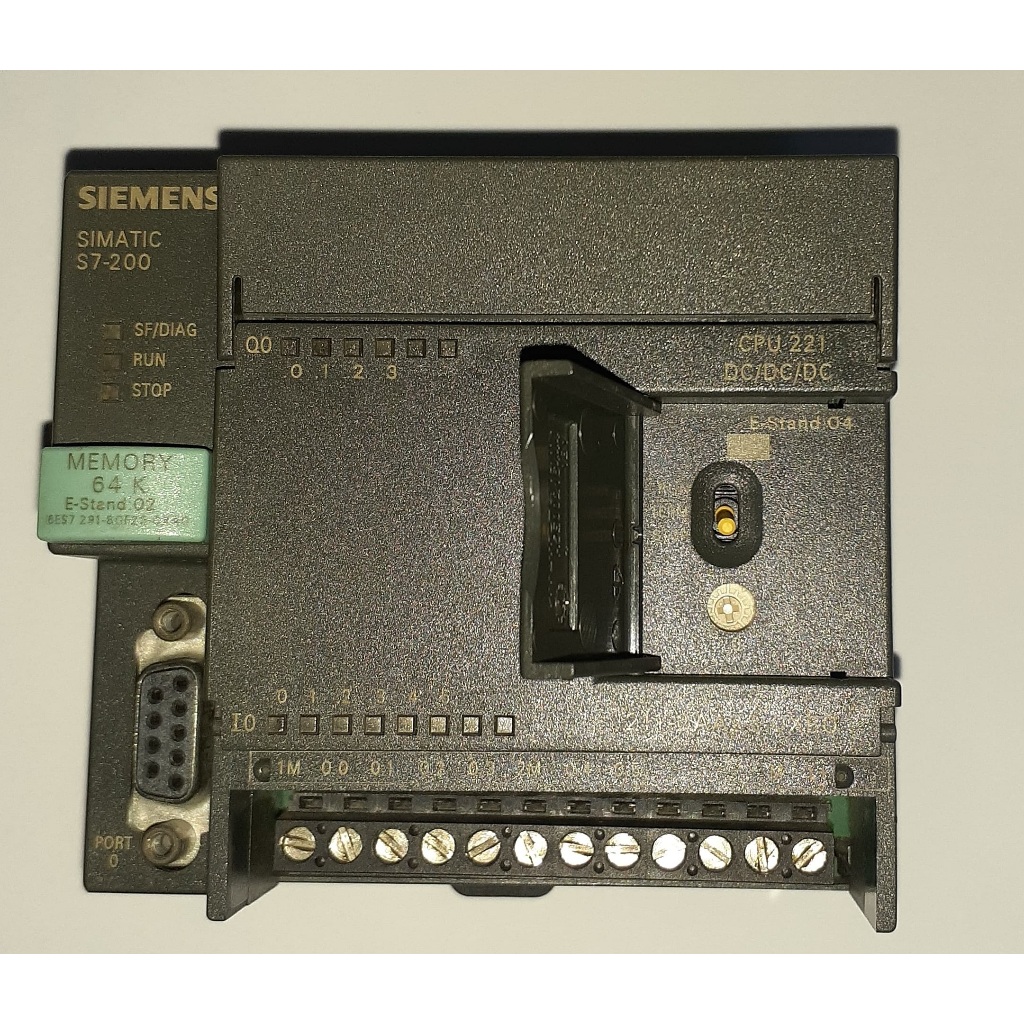 Cpu Siemens 221 Clp Plc 6es7 211-0aa23-0xb0 - Pronta Entrega | Shopee ...