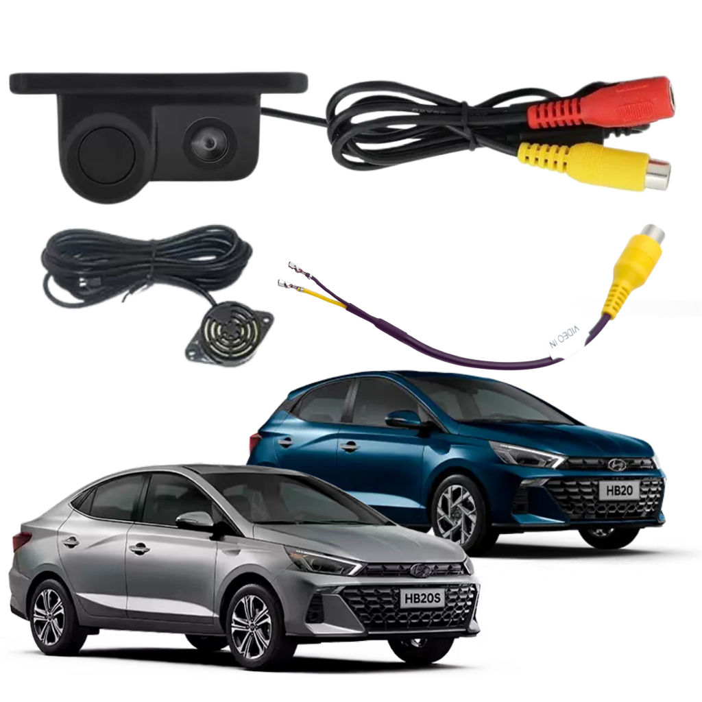 Desbloqueio De Câmera Hb20 2023 2024 2025 + Câmera Ré Com Sensor | Shopee Brasil