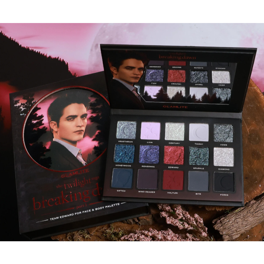 Paleta Twilight x Glamlite Team Edward - ORIGINAL | Shopee Brasil