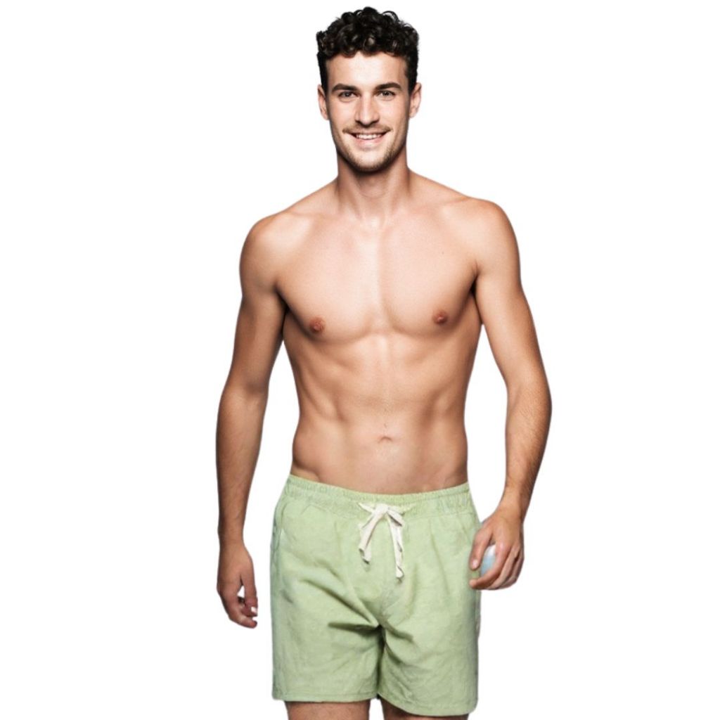 🩳 Short Masculino Fio Tinto Estilo Mauricinho | Toque de Linho ...