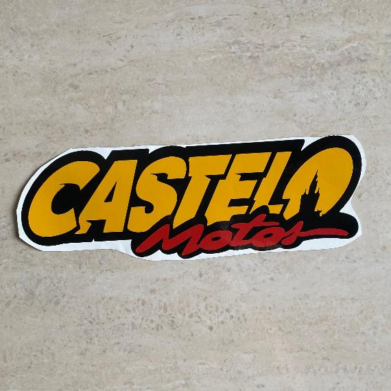 Adesivo Castelo Motos Grande | Shopee Brasil