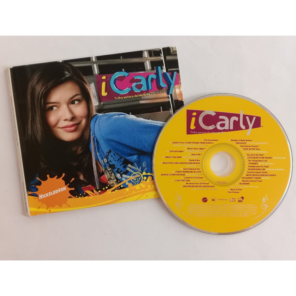 CD Digipack iCarly Trilha Sonora | Shopee Brasil