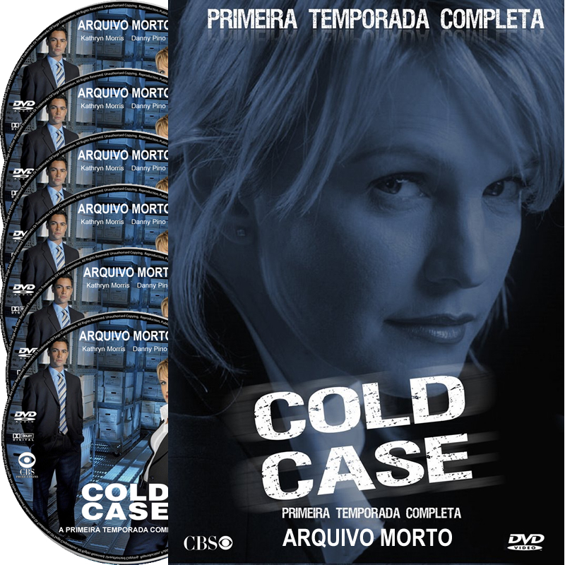 DVD Série Cold Case / Arquivo Morto Primeira Temporada Box Seriados | Shopee Brasil