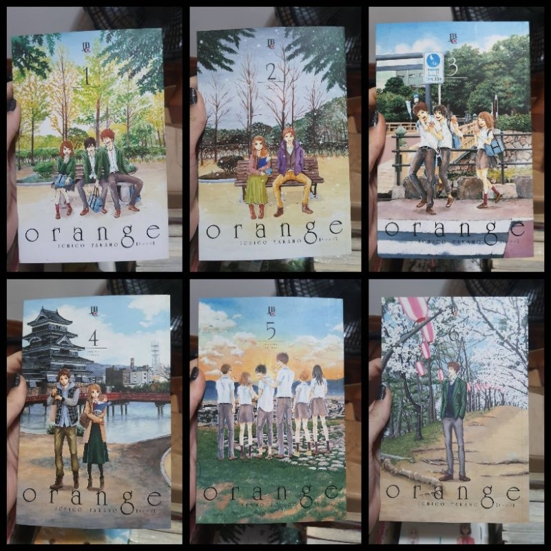 Coleção Mangá Orange - Volume do 1 ao 6. | Shopee Brasil