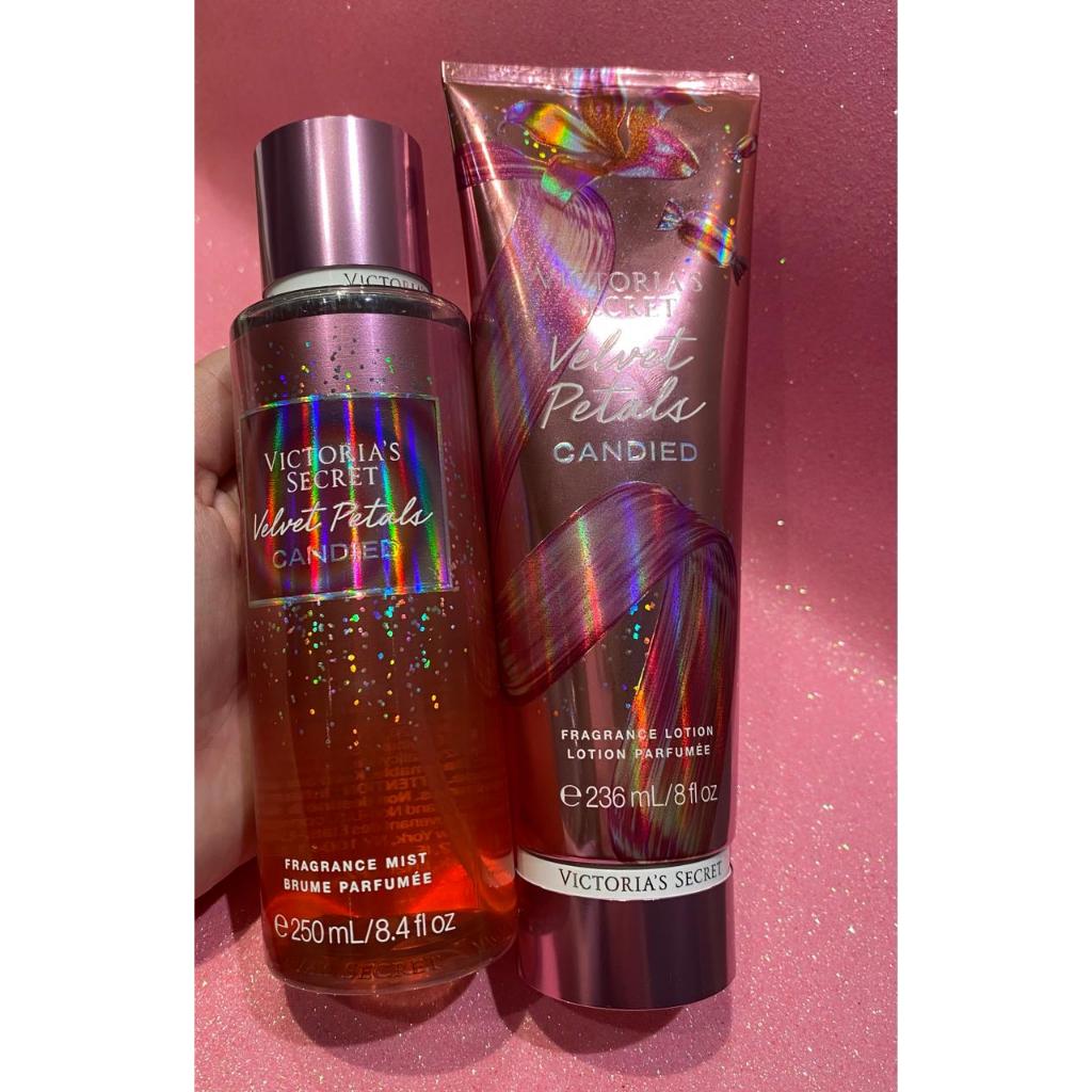 Kit Victoria’s Secret Body Splash + Creme Hidratante Velvet Petals ...