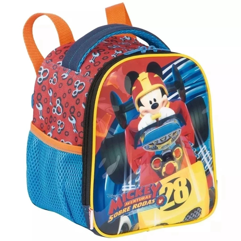 Lancheira Termica Mickey Mouse 19x Sestini 2019 Potinhos G | Shopee Brasil