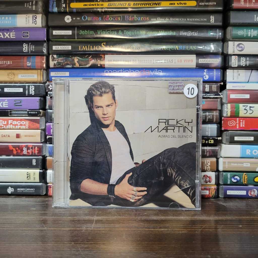 CD RICKY MARTIN - ALMAS DEL SILENCIO | Shopee Brasil