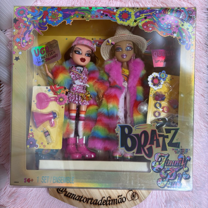 Bratz x JimmyPaul Roxxi & Nevra Pride Special Edition Designer Fashion ...