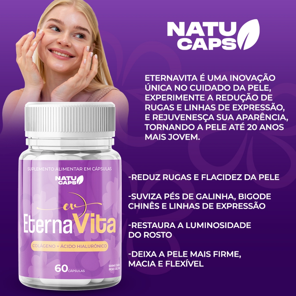Eterna Vita - 60 Capsulas - Envio imediato | Shopee Brasil