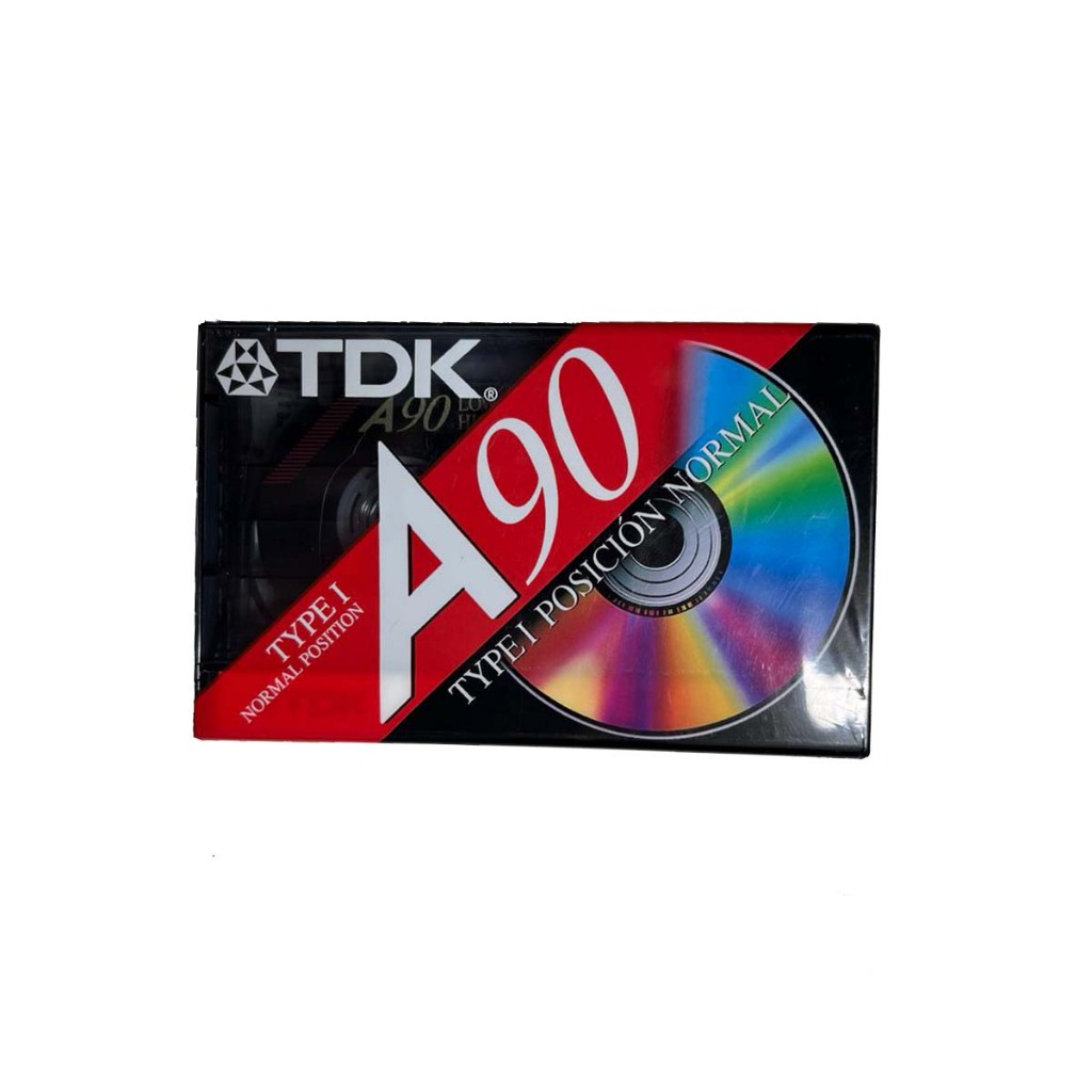 Fita TDK A90 cassete k7 tipo 1 | Shopee Brasil