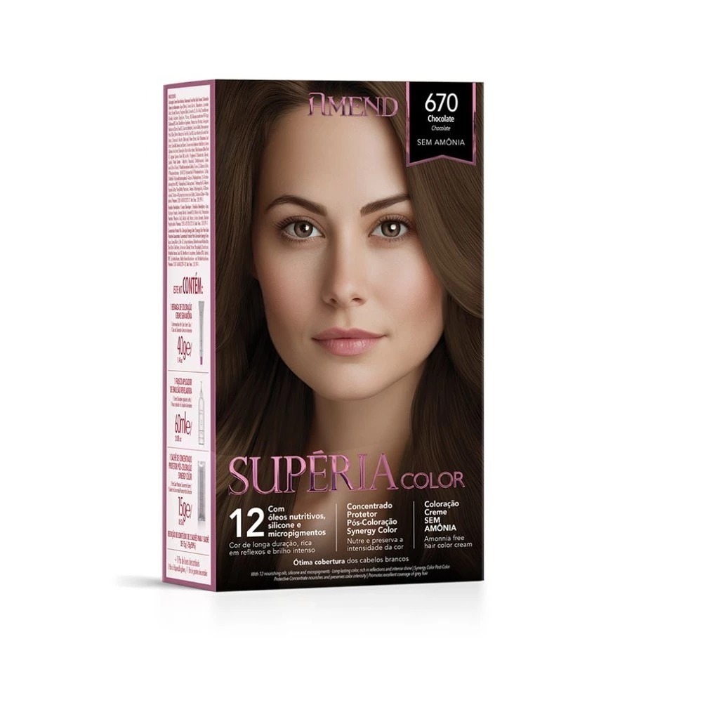 Amend Supéria Color Sem Amônia | Shopee Brasil