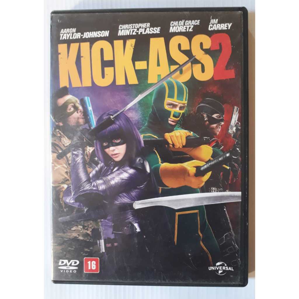 Dvd Kick Ass 2 - Jim Carrey - Original Usado - Leia o Anúncio | Shopee ...