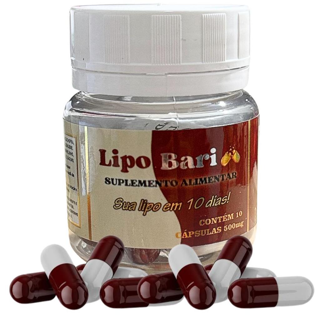 LIPO BARI 10 E 30 CAPSULAS LOJA OFICIAL - ENVIO IMEDIATO | Shopee Brasil