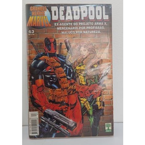 Gibi Deadpool numero 63 | Shopee Brasil