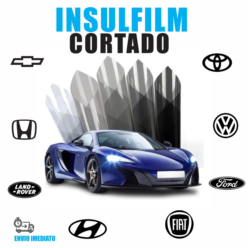 insulfilm/ película recortado , personalizado na medida do carro feito ...
