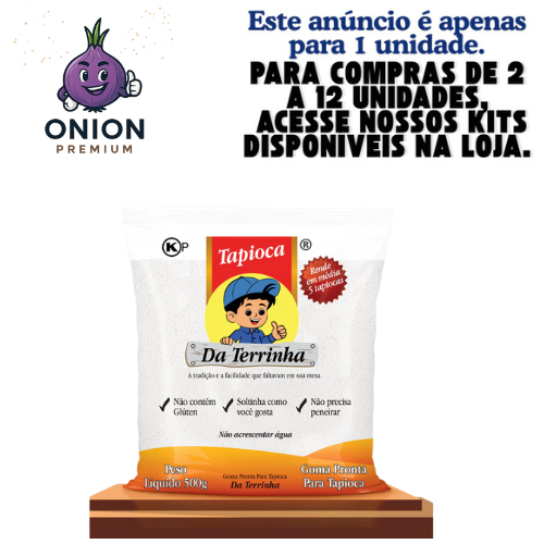 Tapioca da Terrinha 500g | Shopee Brasil