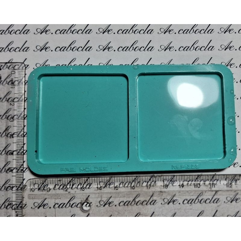 Molde quadrado 2 cavidades | Shopee Brasil