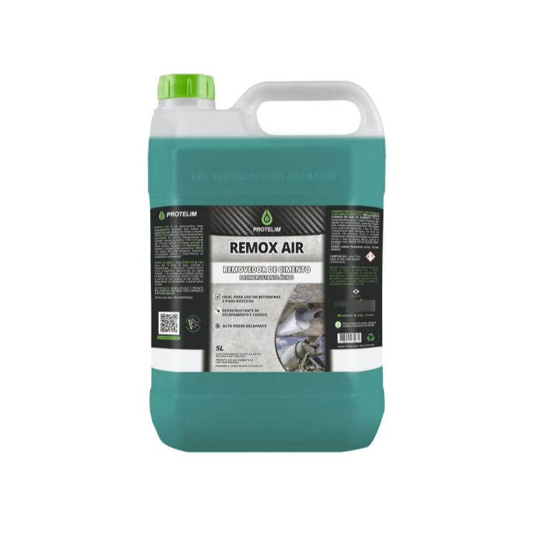 Remox Air 5L Protelim Desincrustante Removedor Cimento Concreto ...