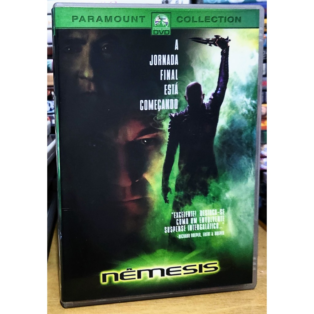 DVD Nêmesis - Jornada Nas Estrelas (Original Seminovo) | Shopee Brasil