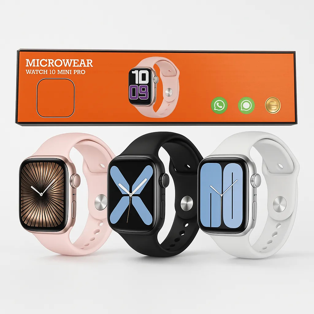 Smartwatch W10T Mini Watch 10 Microwear 41mm GPS CHAT GPT Série 10 ...