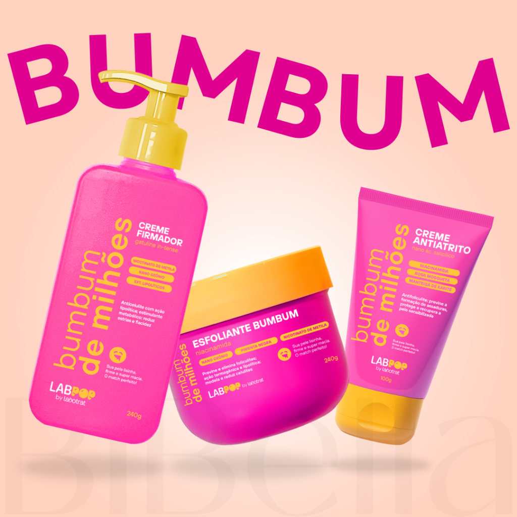 Kit Bumbum de Milhões - Esfoliante - Creme Antiatrito - Firmador ...
