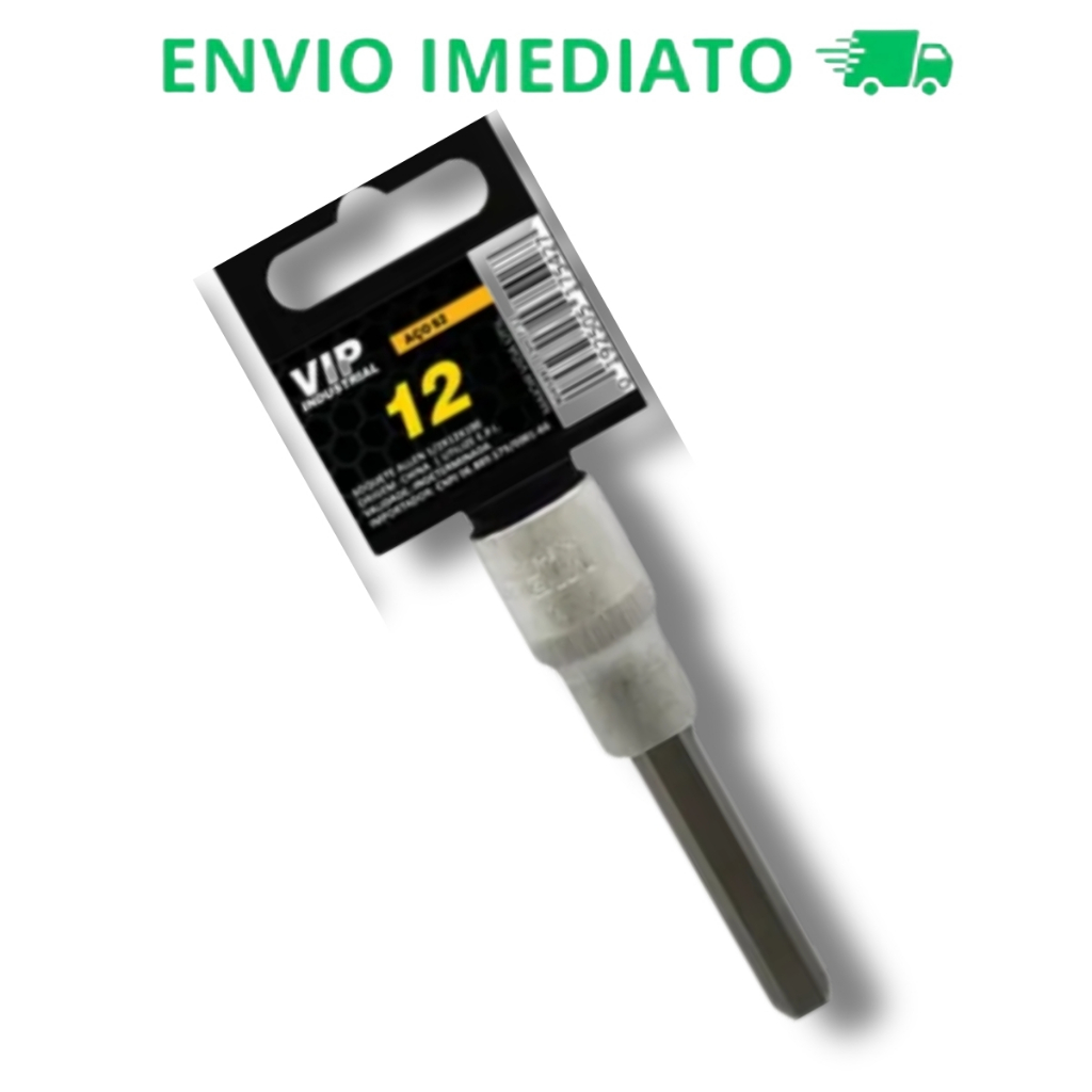 Chave Soquete Allen Longo 1/2 X 12mm Vip | Shopee Brasil